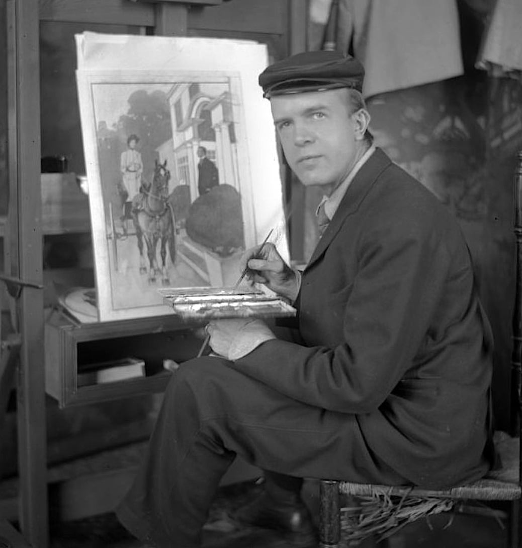 Edward Penfield (1866-1925) [RA 1905-1925] | Salmagundi Club