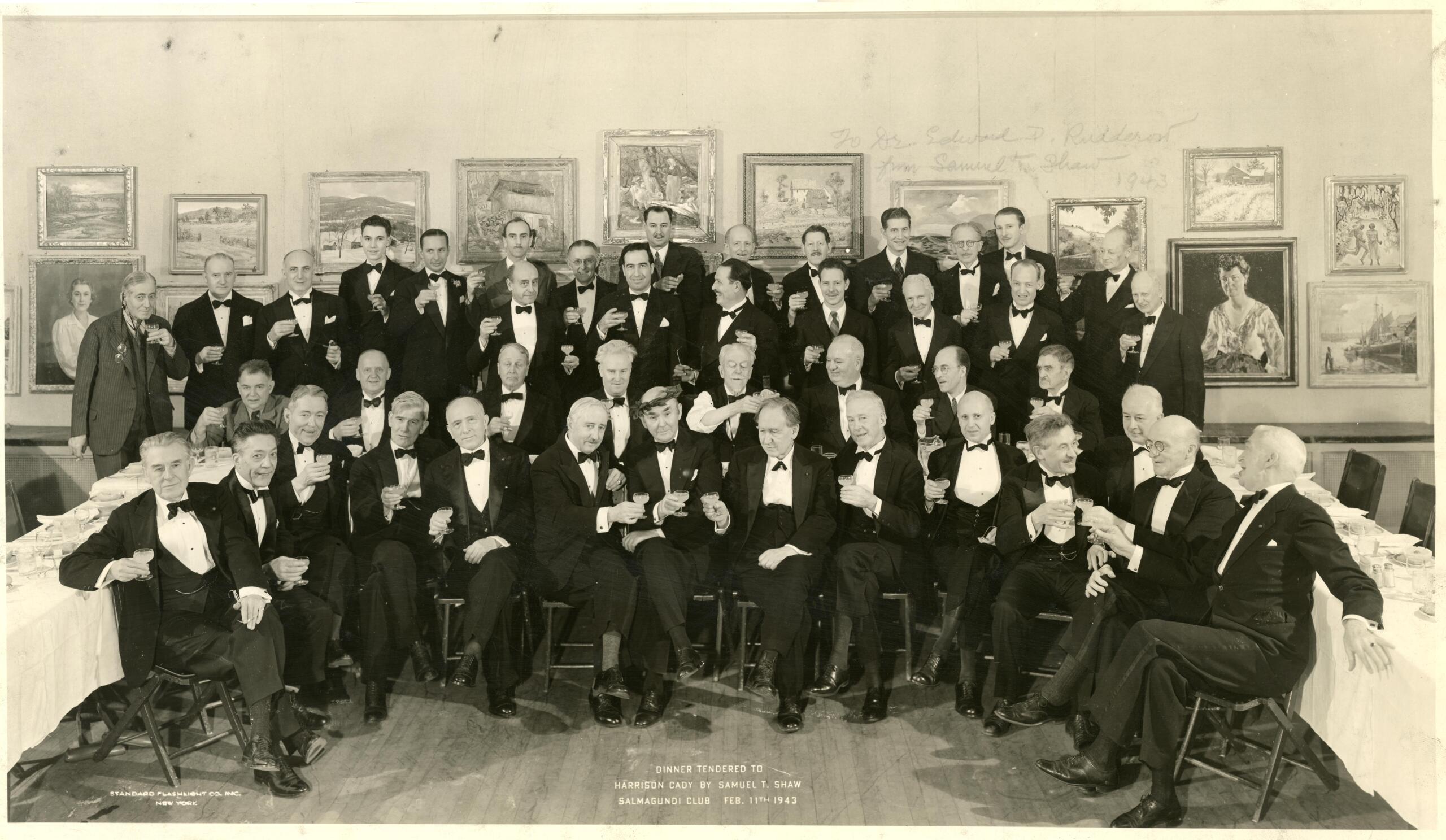 [unknown photographer] : Samuel Twybill Shaw (1860-1945) [RP 1894-1945 ...