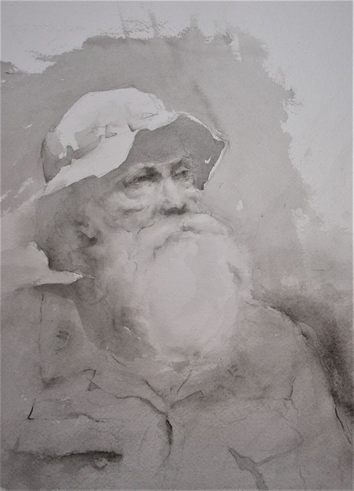 Craig Brodfuehrer [NM] : The veteran, 2019. | Salmagundi Club