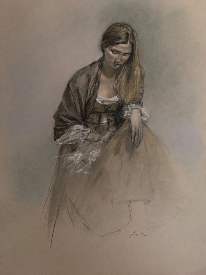 Megan Gannon Lawlor [NRA 2020] : Heather, 2019. | Salmagundi Club