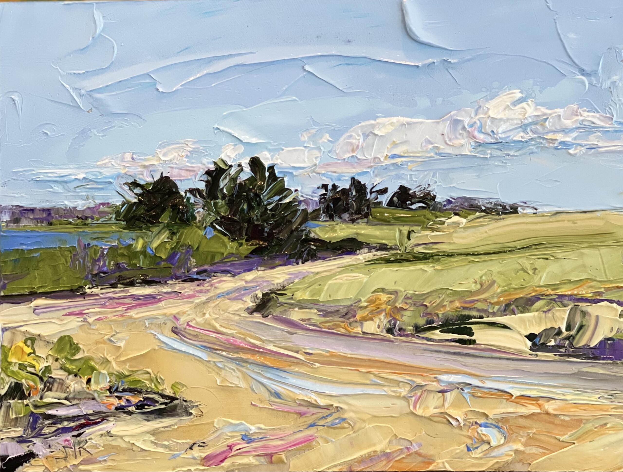 Stephanie Reiter (b.) : Paradise crossing, 2021. – salmagundi.org