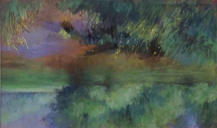 Georgette Sinclair [RA 2002] : Summer delight, 2021. | Salmagundi Club