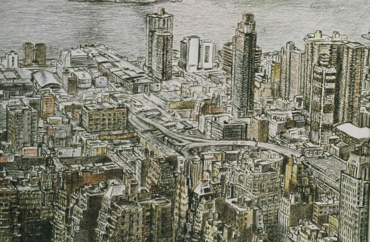 Nedra Newby [NRA 2016] : Empire views Midtown, Westside, 2022 ...