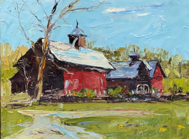 Stephanie Reiter [NRA 2014] : Muscoot farm, 2022. | Salmagundi Club