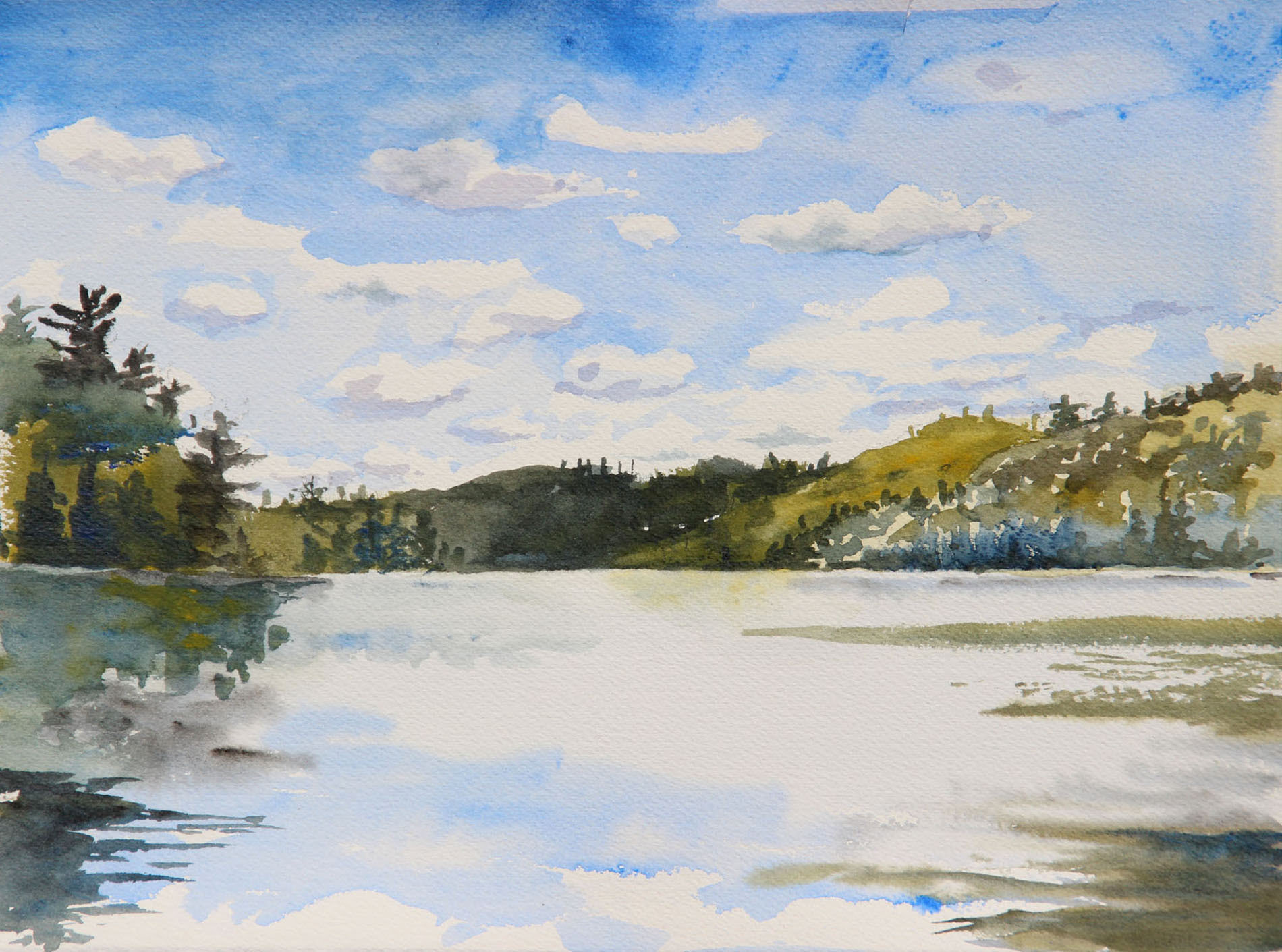Holly Rom [RA 2012] : Winchell Lake - BWCA - MN, 2022. | Salmagundi Club