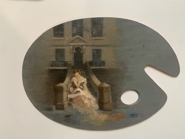 Terry Hartley [NRA 2016] : Palette (Woman), 2022. | Salmagundi Club