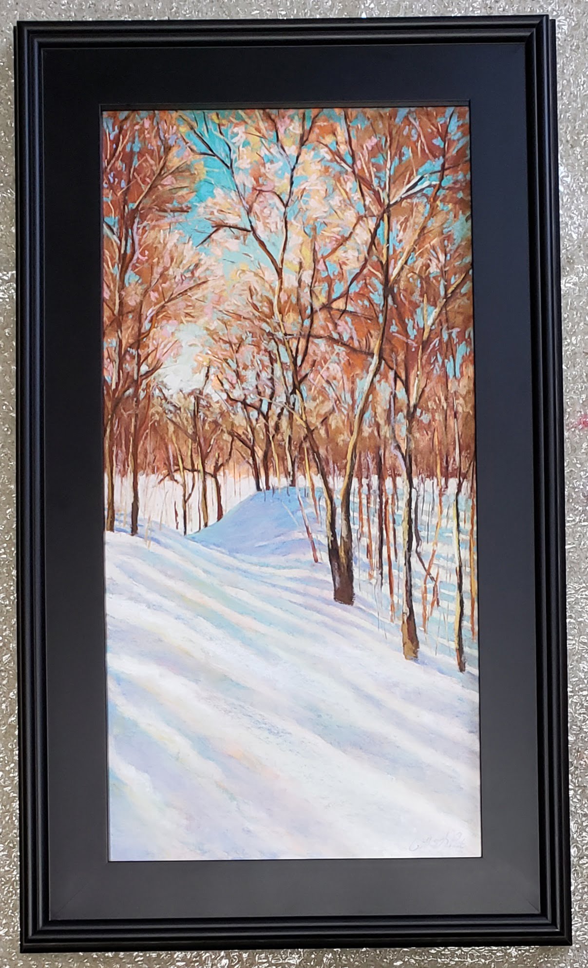 Catherine LaPointe Vollmer [NM] : Winter walk, 2022. – salmagundi.org