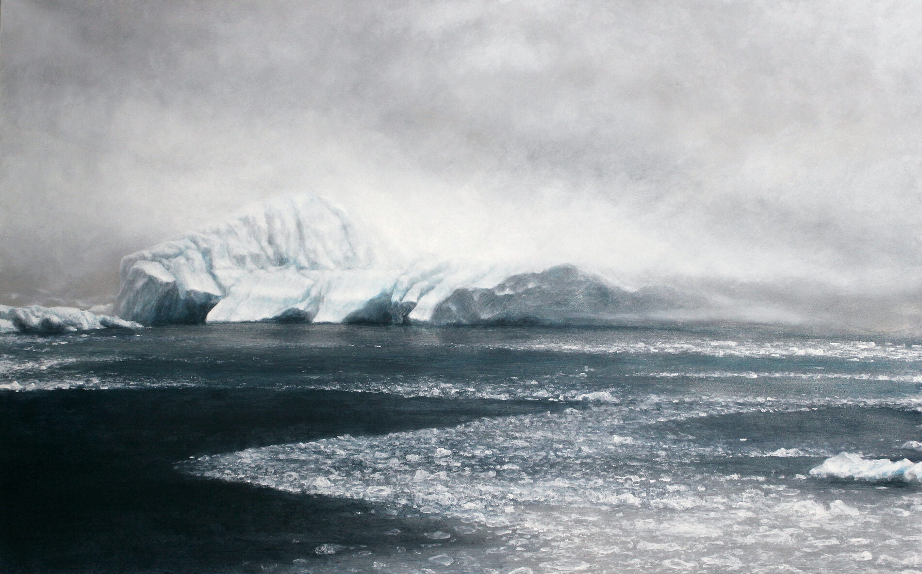 Lisa Lebofsky [RA 2021] : Rain and ice, 2022. – salmagundi.org