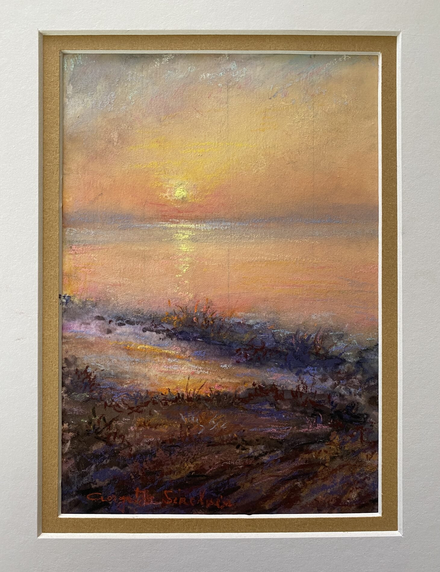 Georgette Sinclair [RA 2002] : From Mediterranean shore, 2022 ...