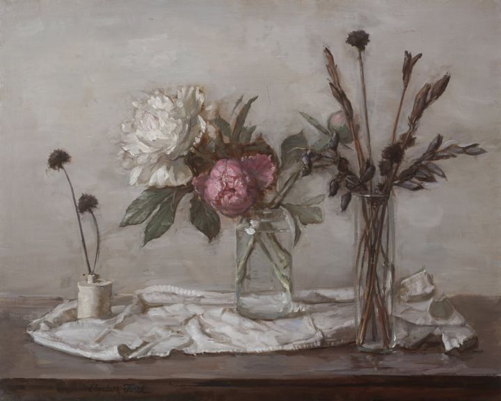 Elizabeth Torak [NRA 1991] : Peonies, 2021. | Salmagundi Club