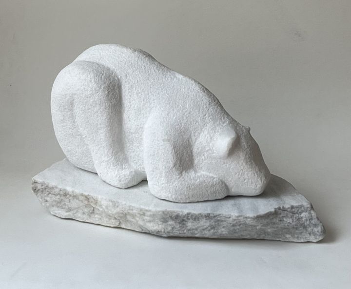 Lou Lalli [EM 2010] : Getty bear II, 2023. | Salmagundi Club