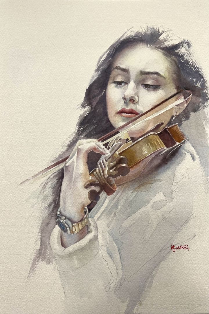Marina Goldberg [NRA 2020] : Jewish violin – Salmagundi Club