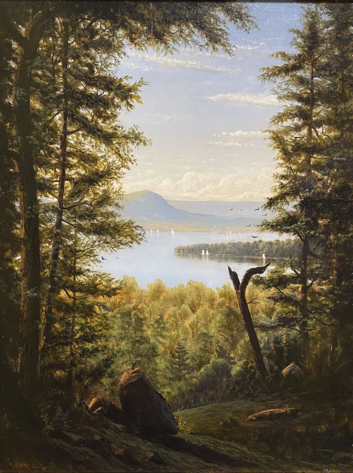 Marco Giovanni Vera [JR RA 2022] : The view of the Hudson River from ...
