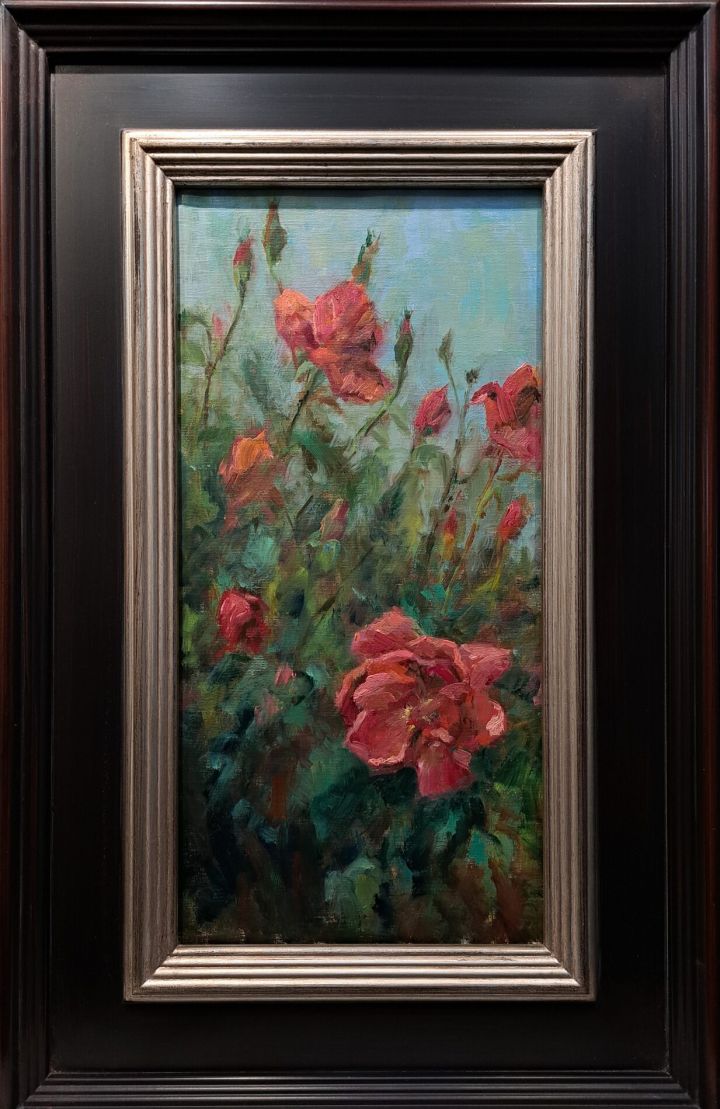 Elizabeth P Morgan [NRA 2022] : Roses for Mom | Salmagundi Club