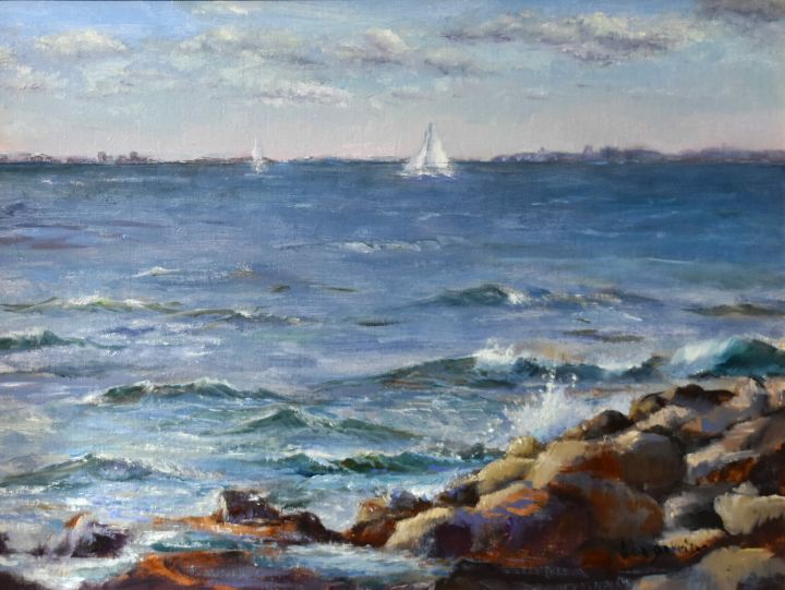 Aida L Garrity [NRA 2011] : The Bay | Salmagundi Club