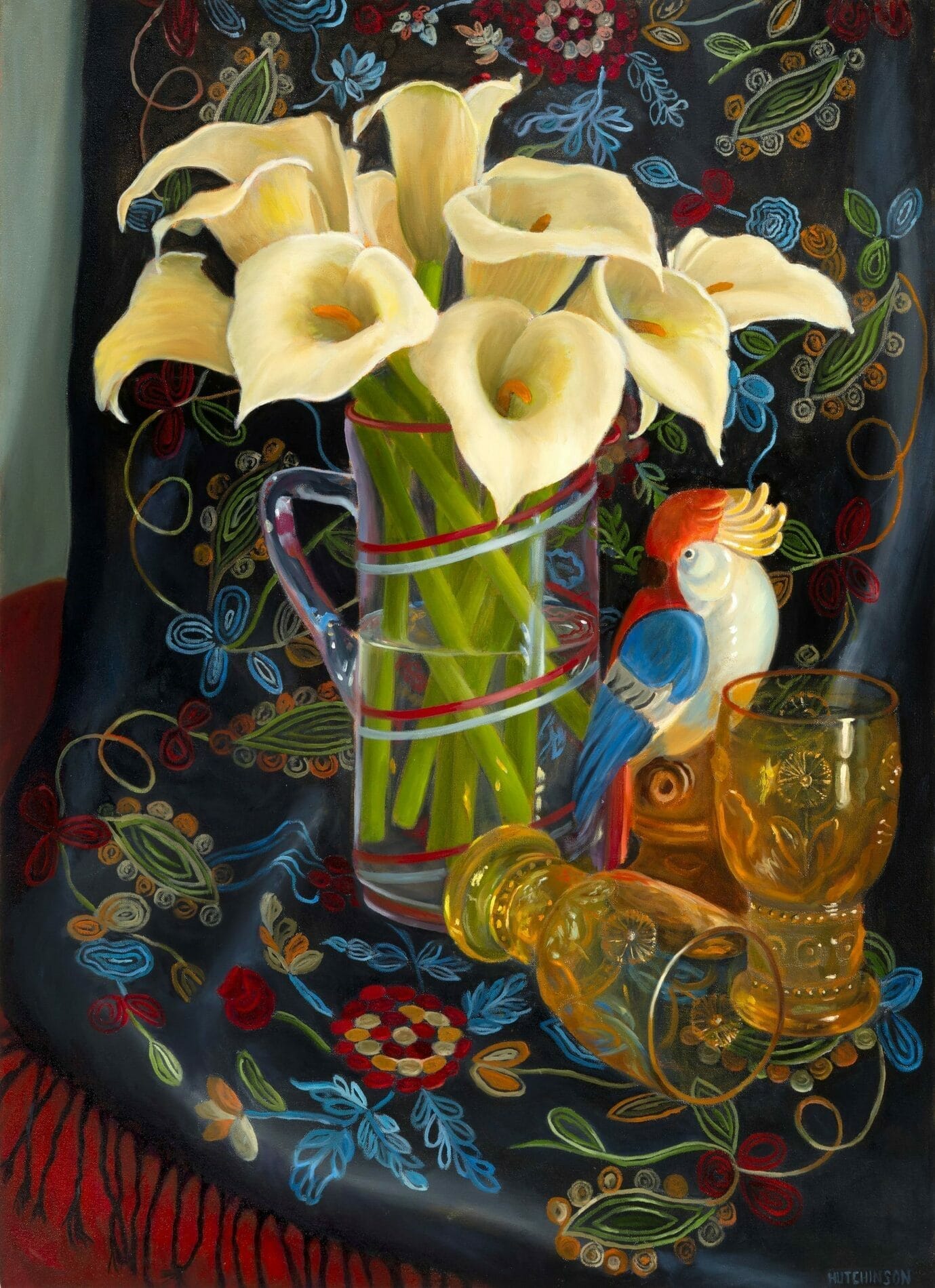 Ellen Hutchinson [NM] : Diego-Frida Still Life | Salmagundi Club