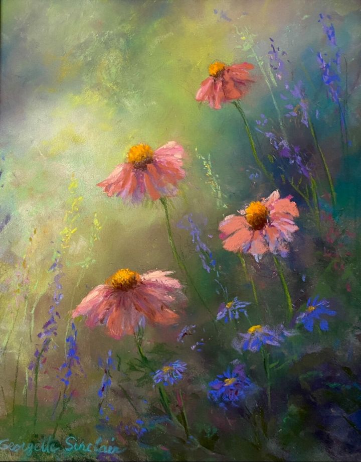 Georgette Sinclair [RA 2002] : Smiling to the Sun | Salmagundi Club