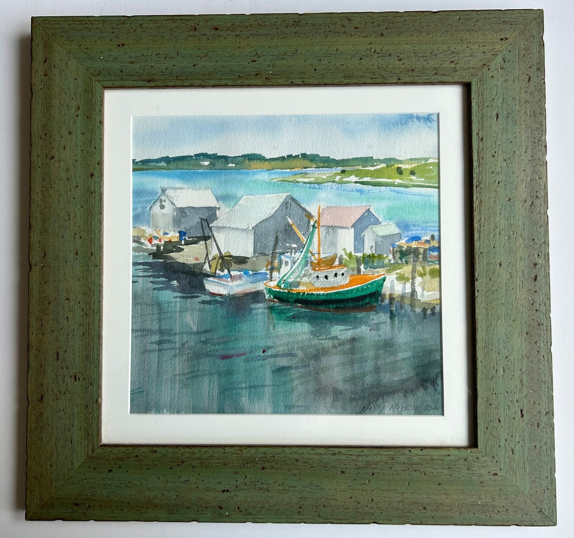 Holly Rom [RA 2012] : Manemsha, Martha's Vineyard | Salmagundi Club