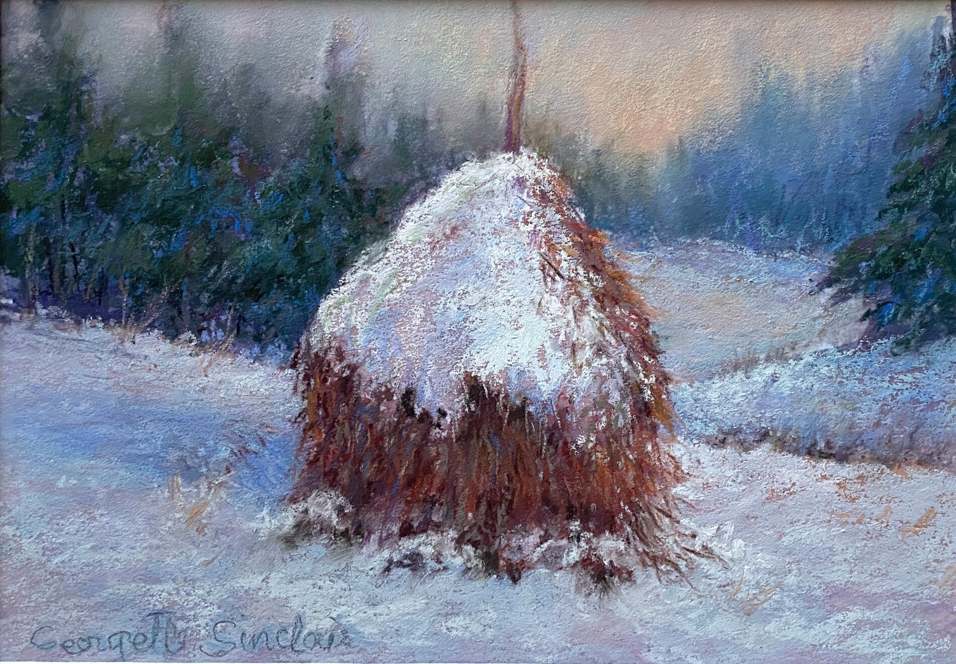 Georgette Sinclair [RA 2002] : Haystack From Transylvania | Salmagundi Club