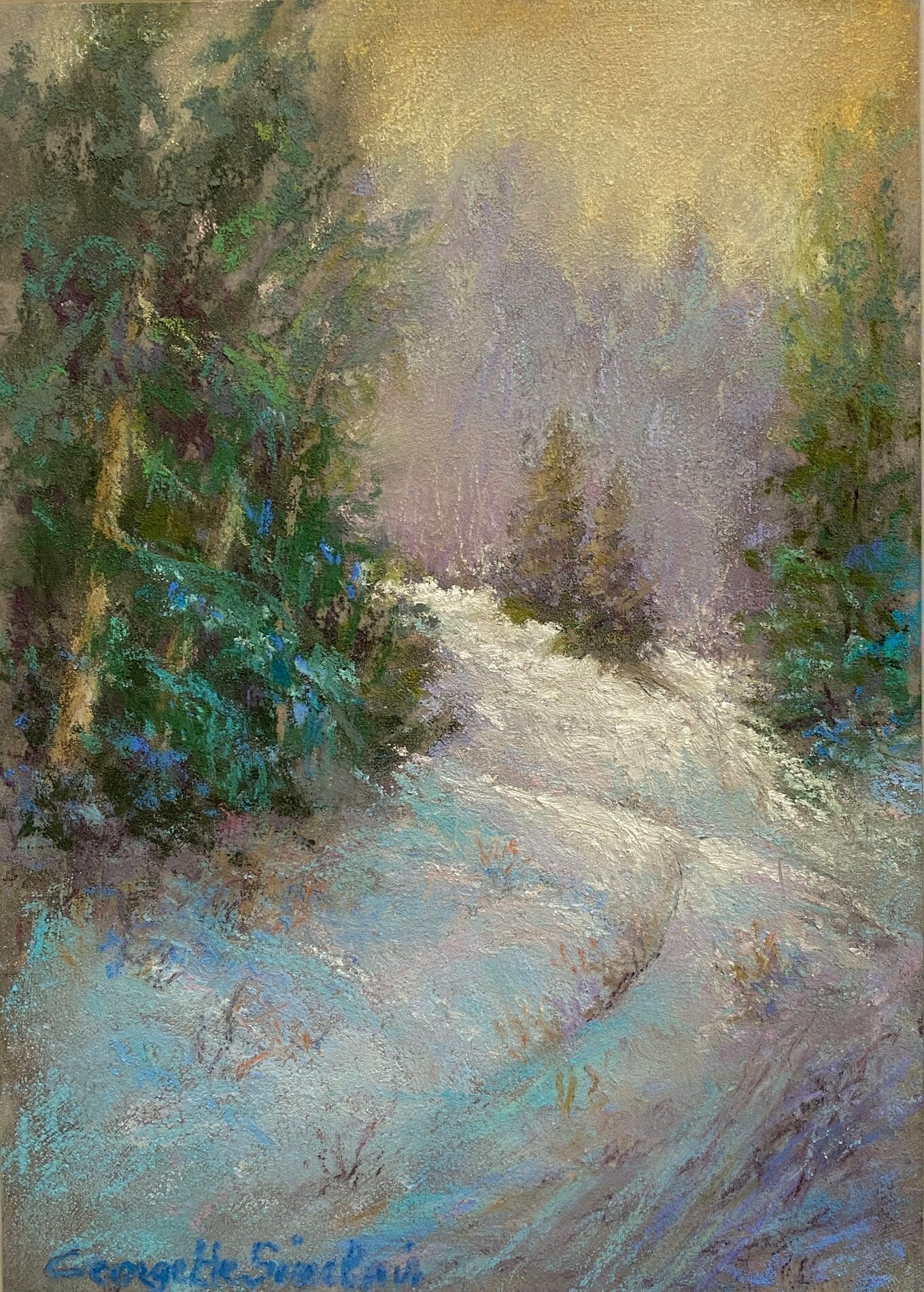 Georgette Sinclair [RA 2002] : Winter Magic | Salmagundi Club