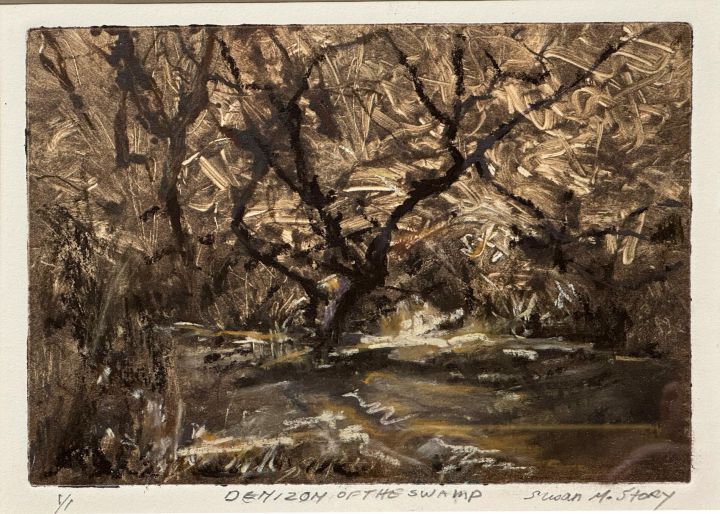 Susan M Story [NRA 2013] : Denizen of the Swamp | Salmagundi Club