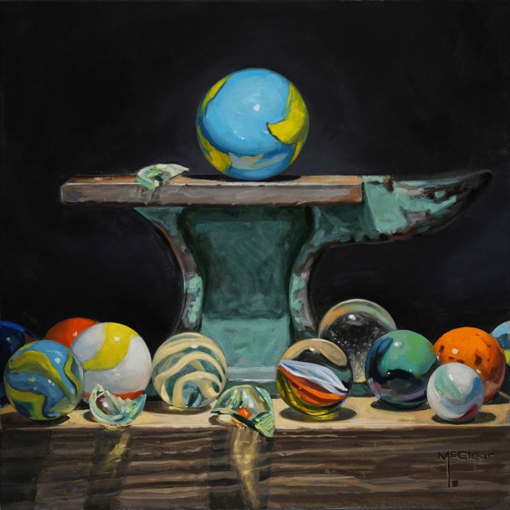 Brian McClear [NRA 2018] : For All the Marbles | Salmagundi Club