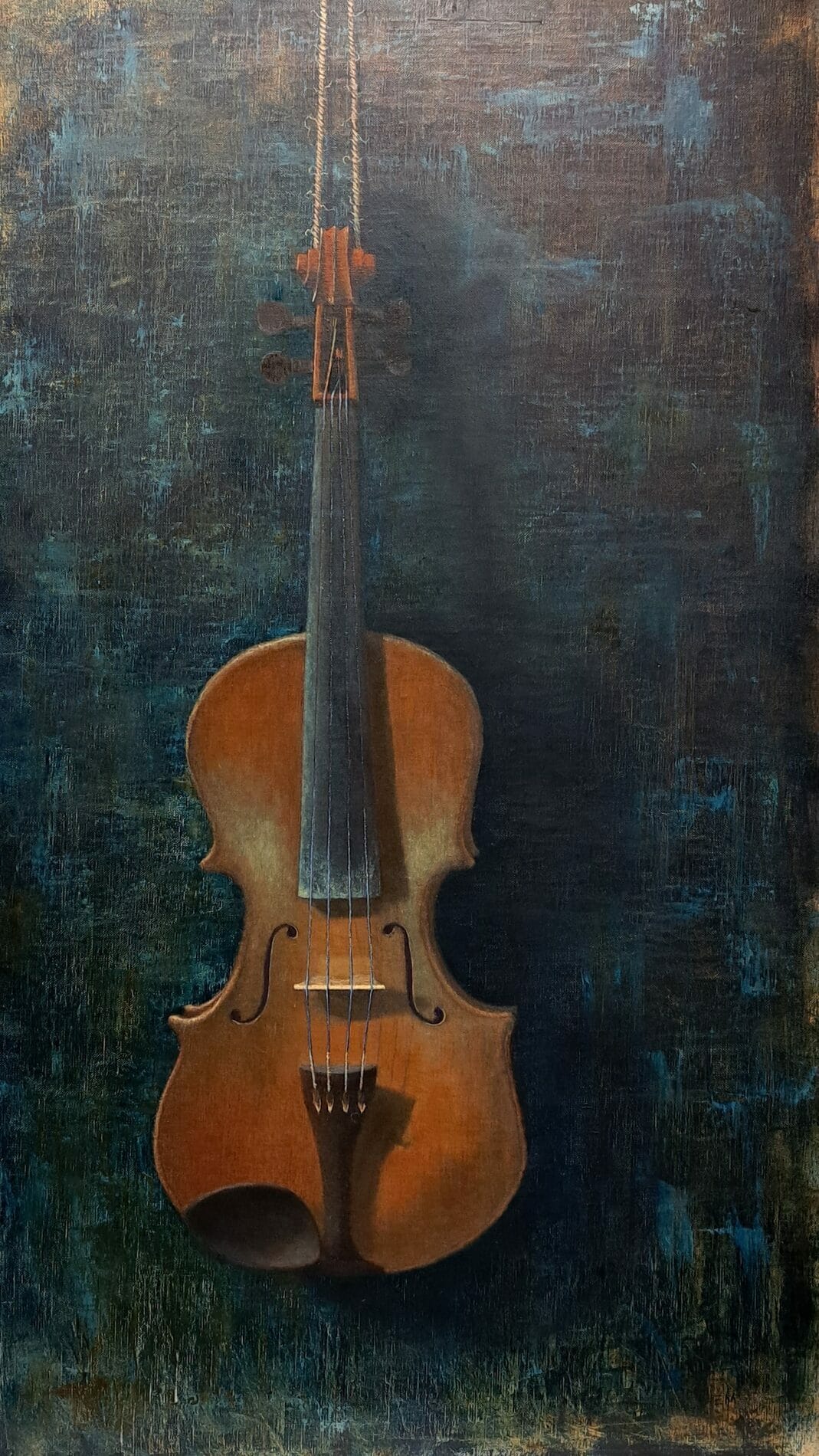 Elizabeth P Morgan [NRA 2022] : Hanging On By A String | Salmagundi Club