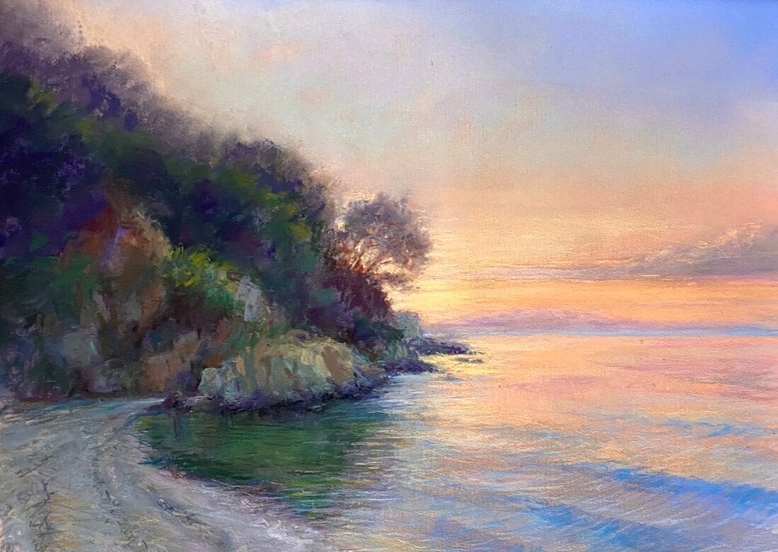 Georgette Sinclair [RA 2002] : Serenity, France | Salmagundi Club