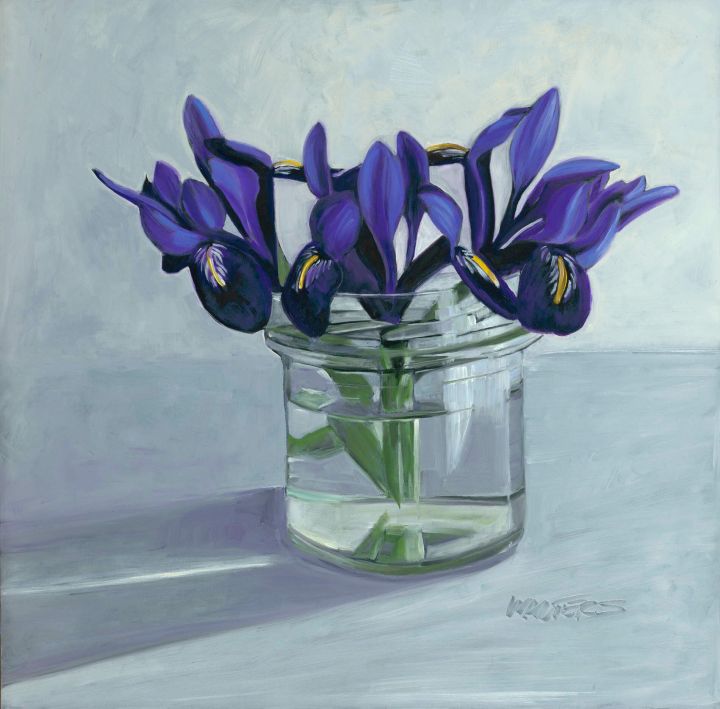 Marlene Walters [NRA 2024] : Miniature Iris | Salmagundi Club