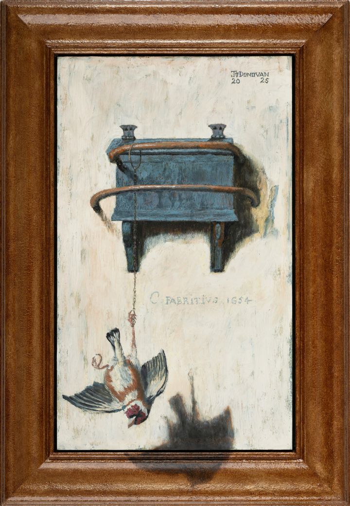 James Thomas Donovan [NM] : Goldfinch Neglected | Salmagundi Club