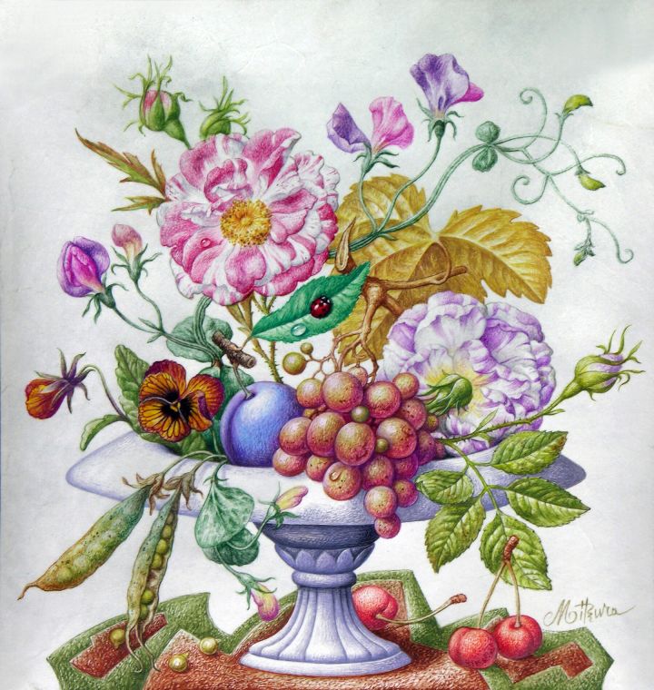 Mitzura Salgian [HON NRA 2017] : A Veronese Leaf | Salmagundi Club