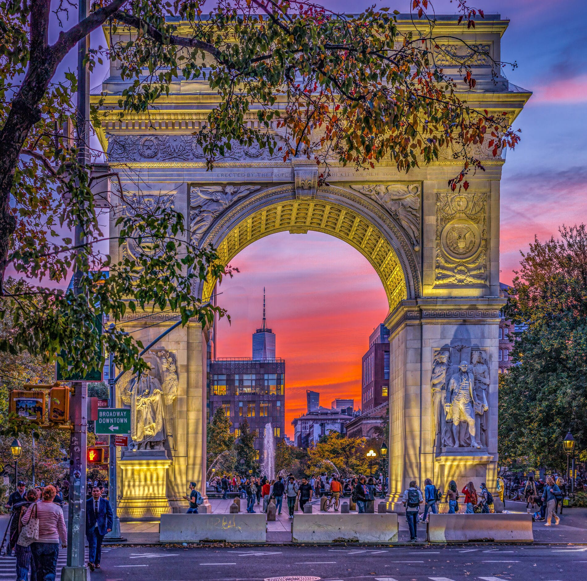 Jeffrey Friedkin [RA 2016] : Arch Sunset | Salmagundi Club