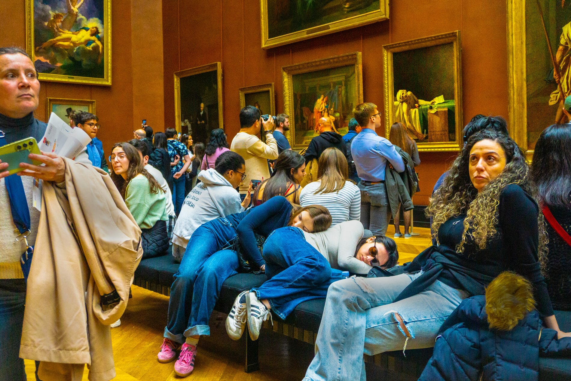 Anthony Almeida [RA 2010] : Fatigue in the Temple of Beauty, Louvre ...